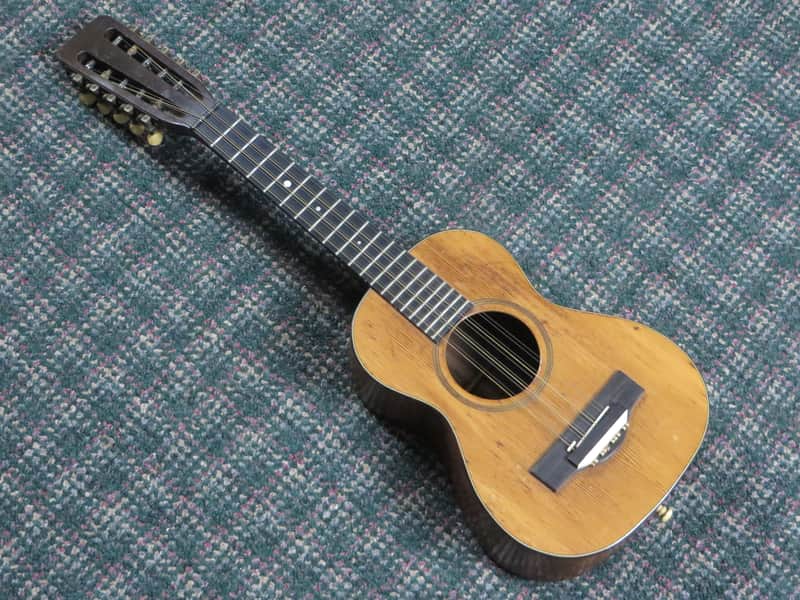 1920s Gretsch American Tiple 10-String Spruce/Mahogany! | Reverb