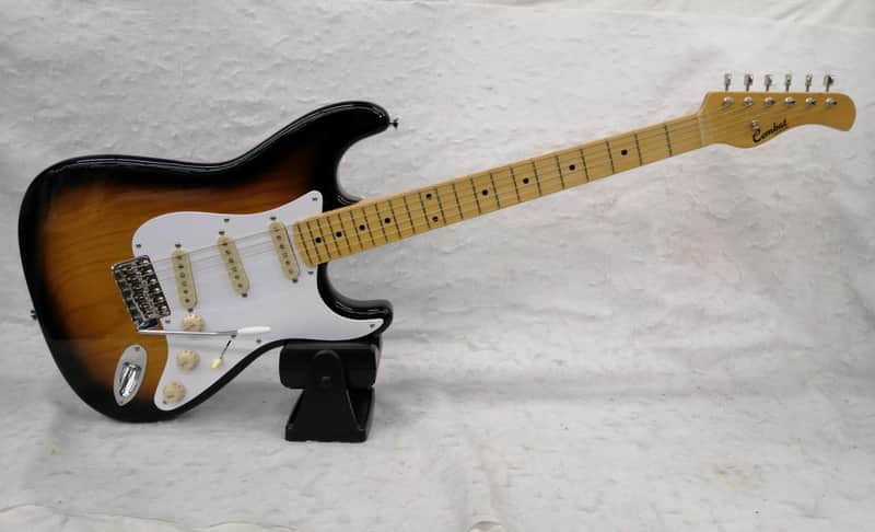 Combat Electric Guitar Classic ST Type 3TS Sunburst Used | Reverb UK