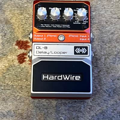 DigiTech Hardwire DL-8 Delay Looper 2010s - Orange | Reverb
