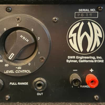 SWR Goliath II 4x10 Black/Grey | Reverb