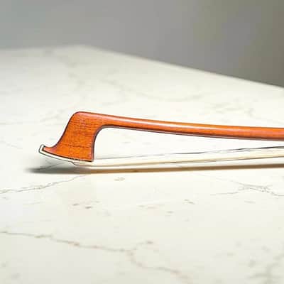 Albert Nürnberger Violin/Viola Bow Pernambuco Gold Mounted | Reverb