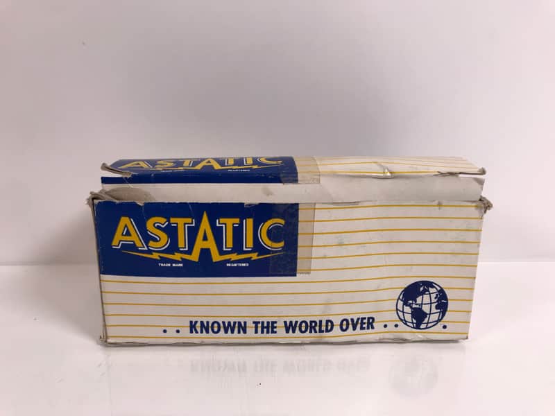 NOS ASTATIC Sescom AMC-104 Omnidirectional Dynamic Mic w/ | Reverb