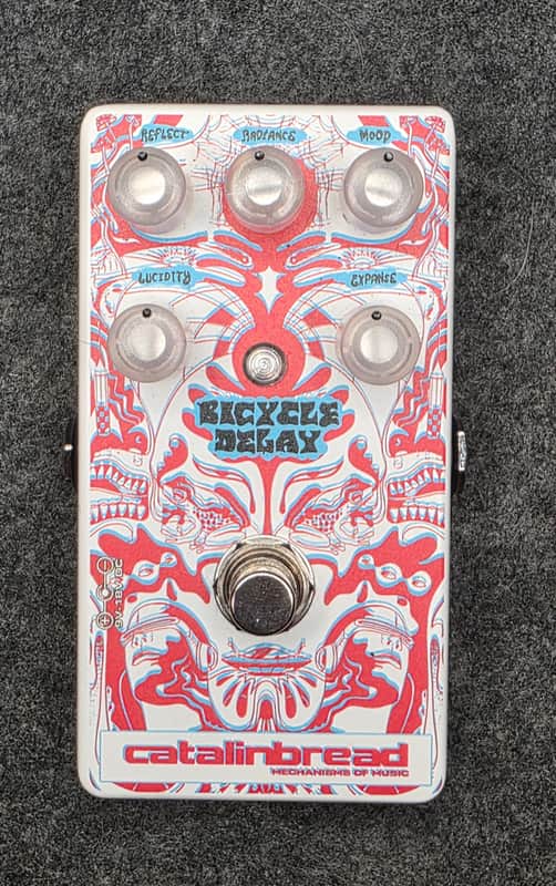 Catalinbread Bicycle Delay Limited Edition 2023 - White / 3D | Reverb