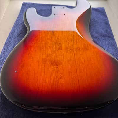 Warmoth P-Bass Body 2000s - 3-Color Sunburst | Reverb