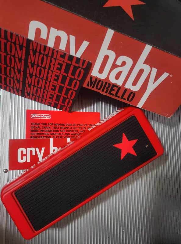 Dunlop TBM95 Tom Morello Signature Cry Baby Wah 2021 - | Reverb