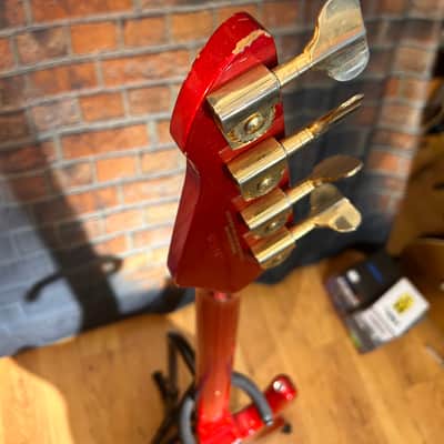 Peavey Dyna-Bass 1984-Candy Apple Red-Original Case | Reverb