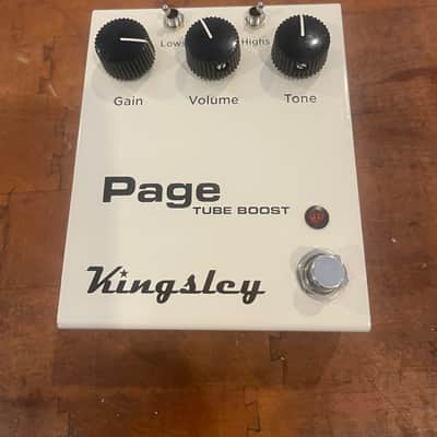 Kingsley Page Tube Boost V2 2010s - White | Reverb