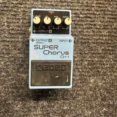 Boss CH-1 Super Chorus (Blue or Pink Label) 1989 - 2001 - | Reverb