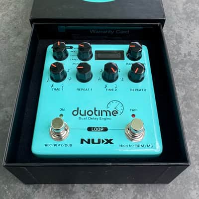 NuX Duotime NDD-6 Delay Engine 2010s - Blue | Reverb