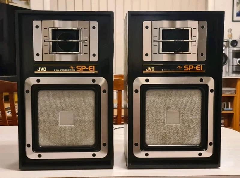 VINTAGE JVC RETRO SPEAKERS/MADE IN JAPAN/8 OHM/1980,s | Reverb Canada