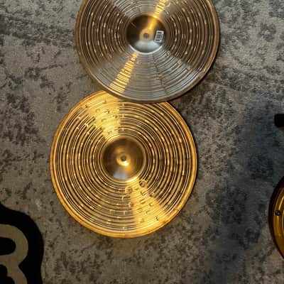 Meinl 14" HCS Bronze Hi-Hat Cymbals (Pair) 2020 - Present - | Reverb