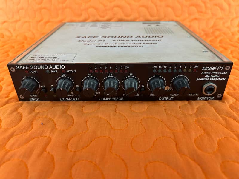 Safe Sound P1 - preamp with expander, compressor & limiter | Reverb