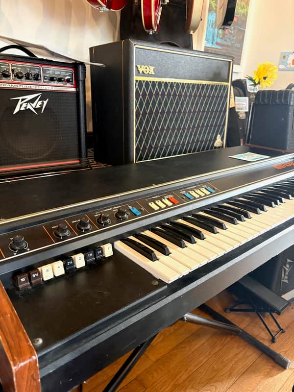 Vintage 1980 Roland VK-1 Drawbar Organ Hammond Clonewheel | Reverb