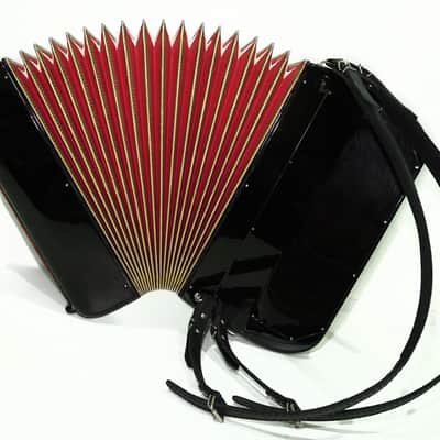 Hohner Riviera III Lightweight 5 Rows Button Accordion C | Reverb