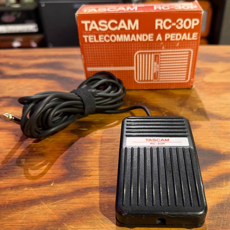 TASCAM RC-30P - Footswitch - Punch in/out on 4-track | Reverb