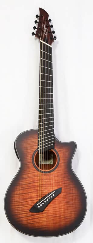Agile 8 String MultiScale FanFret Acoustic Guitar Renaissance | Reverb