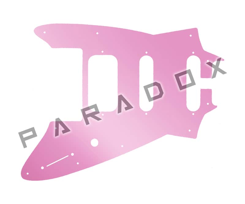 Custom Pickguard For 2000 Floyd Rose Discovery HSS - Pink | Reverb