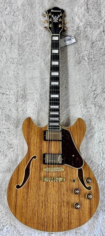 Ibanez AS93ZWNT Artcore Expressionist Zebrawood Semi Hollow | Reverb