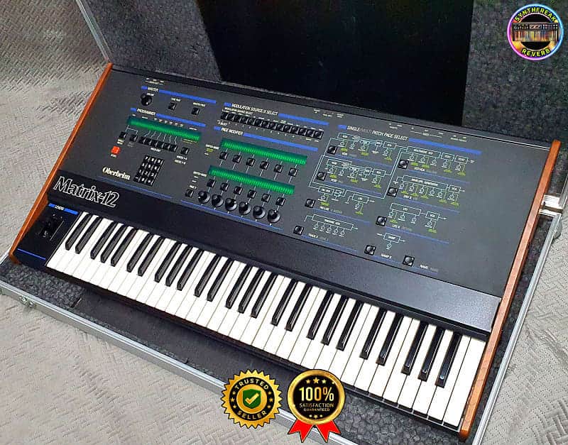 Oberheim Matrix-12 (US Version) Ultra-Rare Analog Icon | Reverb
