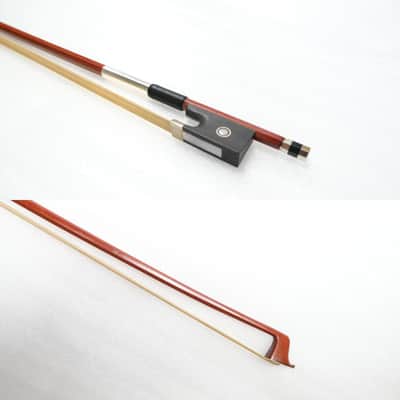 4/4 Violin Bow Brazilwood Oct. Stick Mongolian Horsehair | Reverb