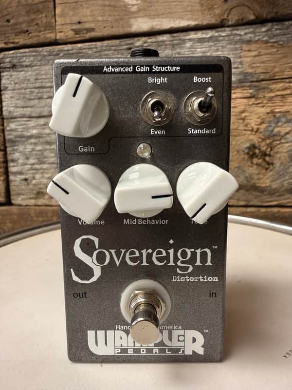 Wampler Sovereign Distortion V2 2010s - Gray | Reverb