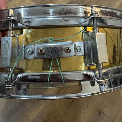 Percussion Plus 3x14” brass snare drum 12 lug | Reverb