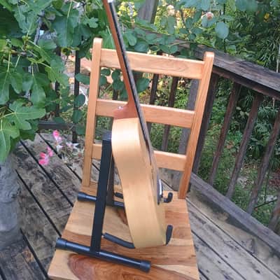 Octave Mandolin Converted Luna Bamboo Travel Guitar | Reverb