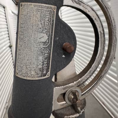 Vintage starbird / RCA 180 Graybar mic microphone stand | Reverb