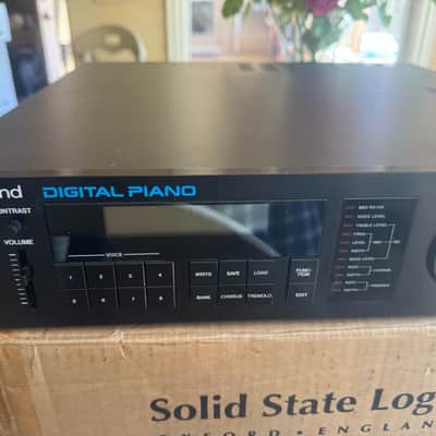 Roland MKS-20 Digital Piano Sound Module 1986 - 1989 - Black | Reverb