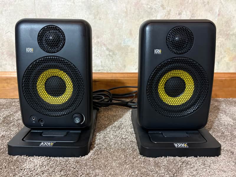 KRK GoAux 4 Studio Monitors (Pair) 2022 - Present - Black | Reverb