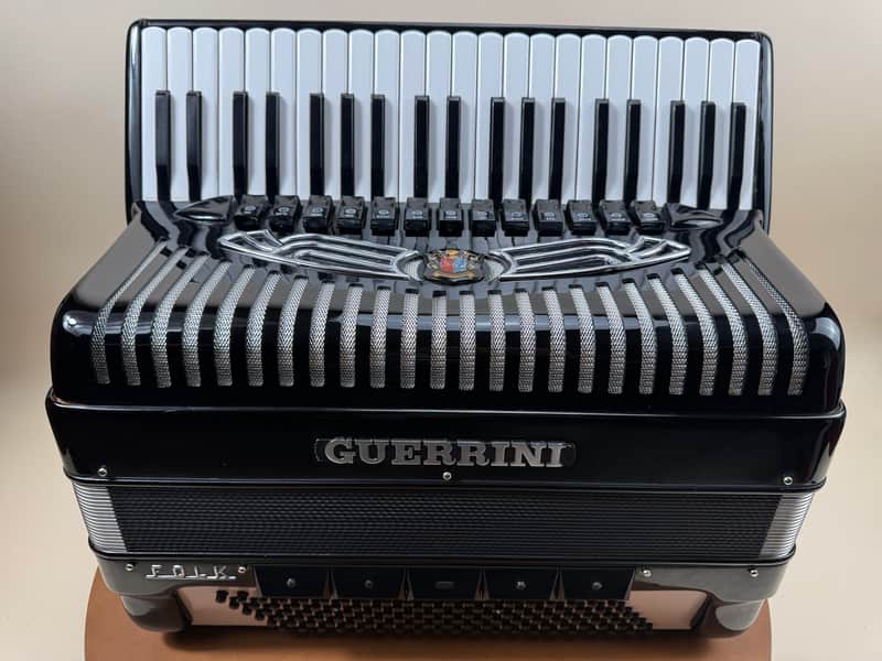 Guerrini Folk 120-Bass Accordion – 5 Reeds, Dual Dry/Musette | Reverb