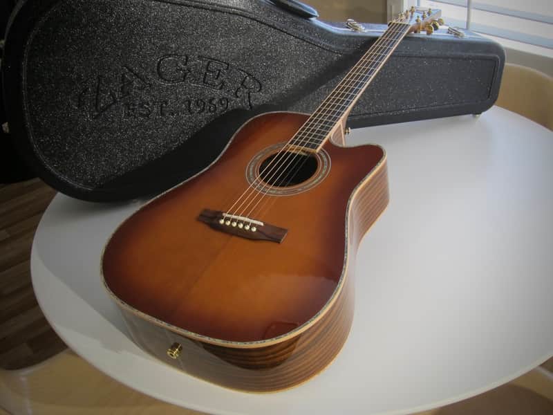 Zager ZAD 900-CE AURA/VCS Acoustic Dreadnought Cutaway | Reverb UK
