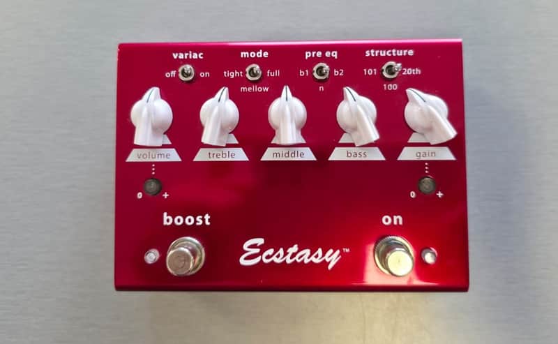 BOGNER Ecstasy Red Overdrive / Distortion Effetto per | Reverb