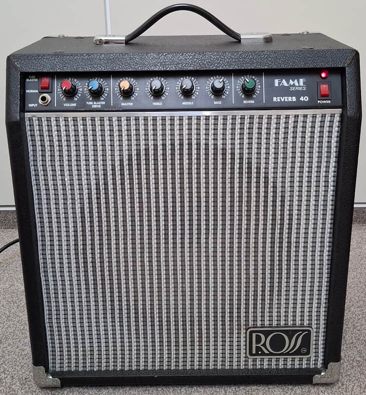 Ross - Fame Reverb 40 - Vintage 1980s Guitar Combo Amp - | Reverb