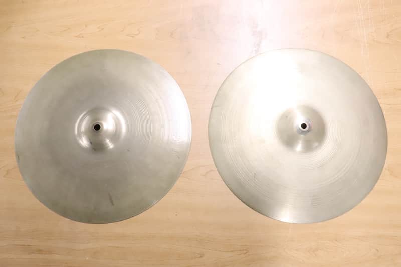 Zildjian 14" A. Avedis Thin Hi-Hat Cymbals Vintage 1950's | Reverb