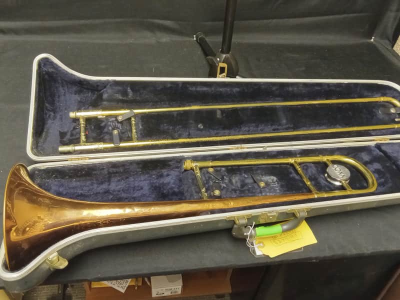 Conn Director Slide Trombone serial H28937 - Lacquer | Reverb
