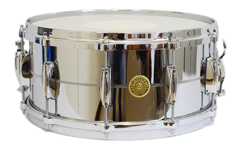 Gretsch Snare USA Metal G4164 14x6.5 ChrOvBr | Reverb