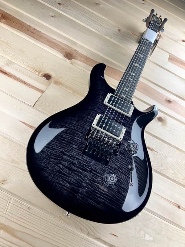 PRS Paul Reed Smith Custom 24 Floyd Rose 10-Top Charcoal | Reverb