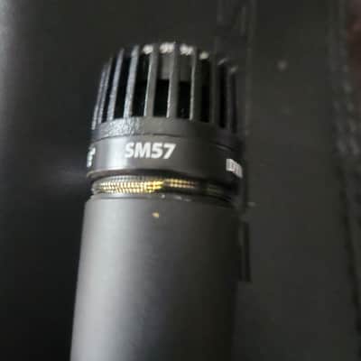 Shure SM57 Cardioid Dynamic Microphone 1984 - Present - Black | Reverb