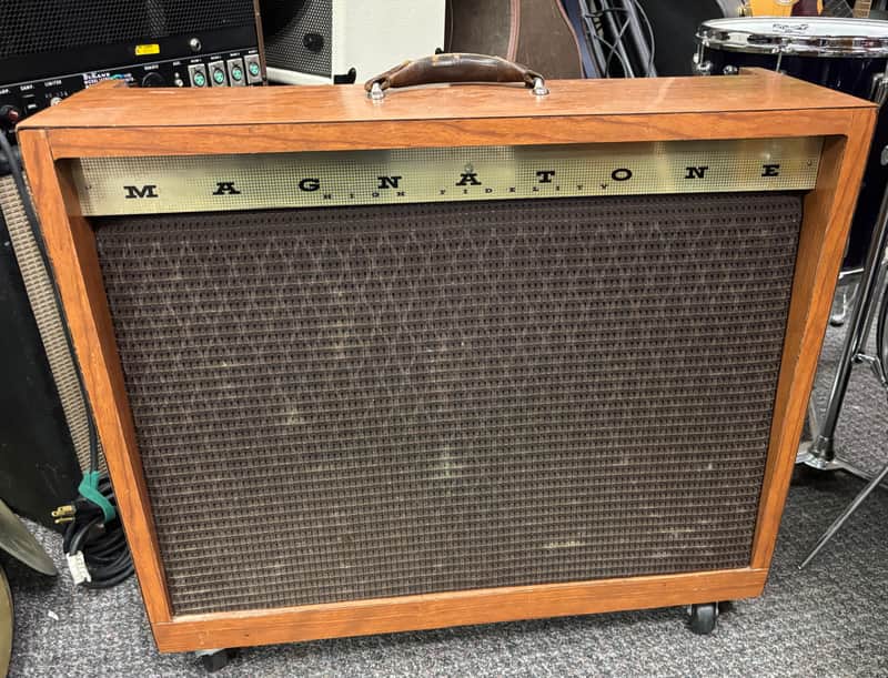 Vintage Magnatone Custom 260 Tube Amplifer 1957 | Reverb