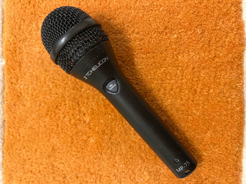 TC Helicon MP-75 Dynamic Microphone 2010s - Black | Reverb