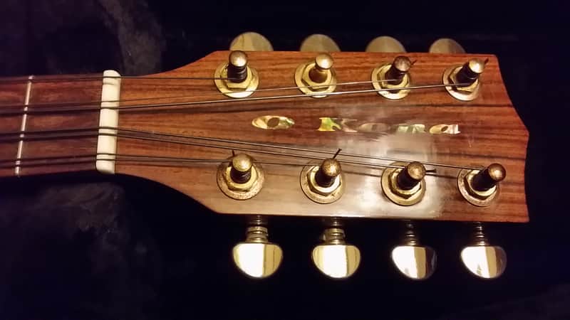 O Kona Custom Tenor Ukulele 8 string | Reverb