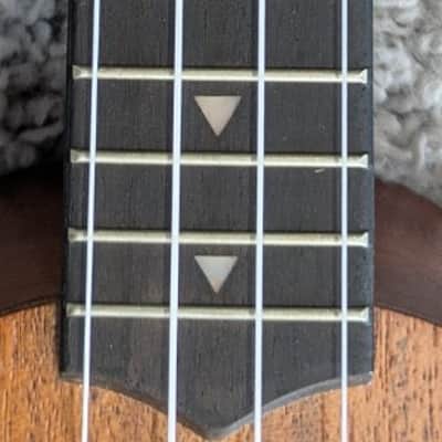 Luna Model UKE TATTOO Hawaiian Soprano Pineapple Mahogany | Reverb