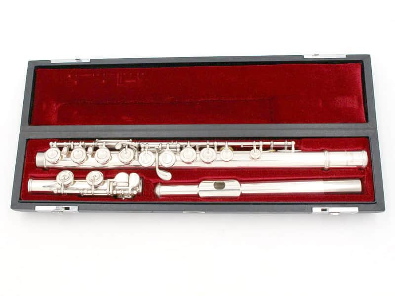 YAMAHA Flute YFL-351 Lip silver, all tampos replaced [SN | Reverb UK