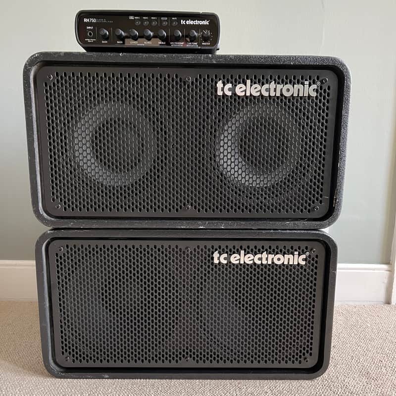 TC Electronic RH750 750W Bass Head + 2 Cabinets: COMPLETE | Reverb