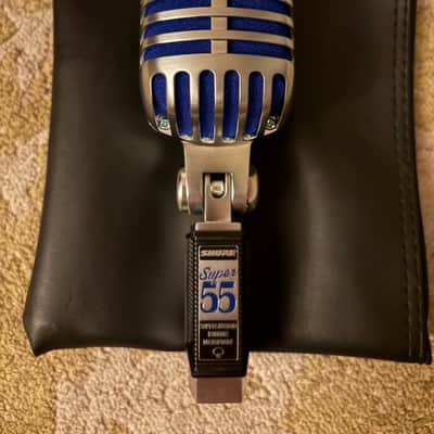 Shure Super 55 Deluxe Supercardioid Dynamic Microphone 2017 - | Reverb
