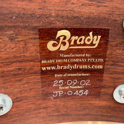 Brady 5.5x14 Jarrah Ply - Banksia Satin Finish | Reverb