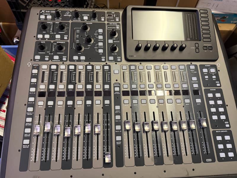 Behringer X32 Compact 40-Input 25-Bus Digital Mixing Console | Reverb