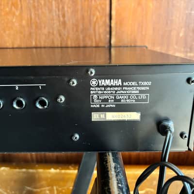 YAMAHA TX802 FM TONE GENERATOR SYNTHESIZER 2U RACK | Reverb Australia