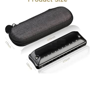 C Harmonica Key of C 10 Holes 20 Tones Harps for Adults Kids | Reverb